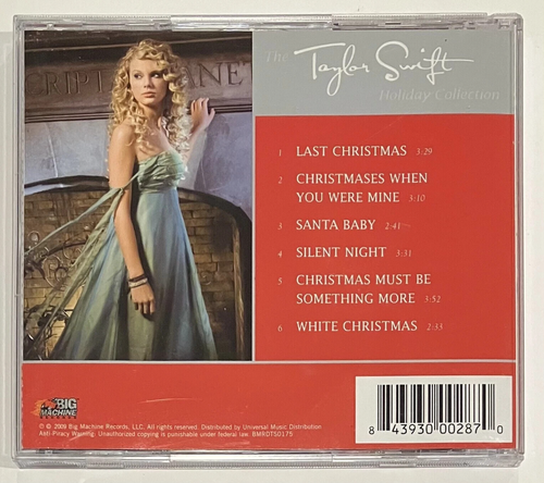The Taylor Swift Holiday Collection CD By Taylor Swift BIG MACHINE VG ...