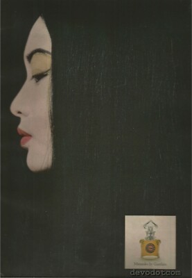 60's Guerlain Mitsouko Perfume Ad 1967 | eBay