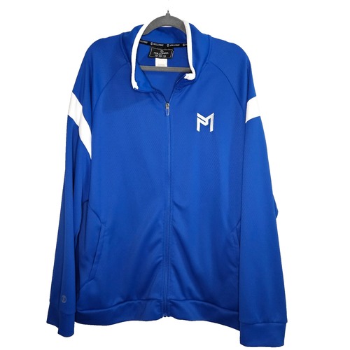 Holloway 229579 Men's Limitless Jacket XXL Royal White Full Zip Dry Excel | eBay