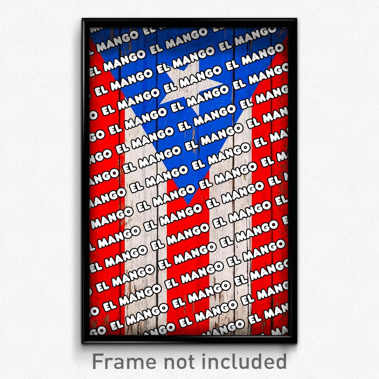 El Mango Puerto Rico Poster (PR City Souvenir 11x17 Town Print) | eBay