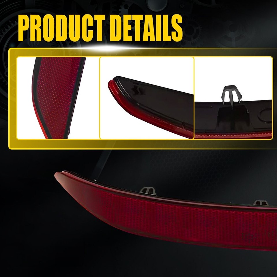 Rear Bumper Reflector Light Lamp Left Side For 2019 2020 2021 ...