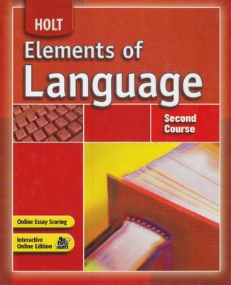 Elements of Language: Second C - VERY GOOD 9780030796791| eBay