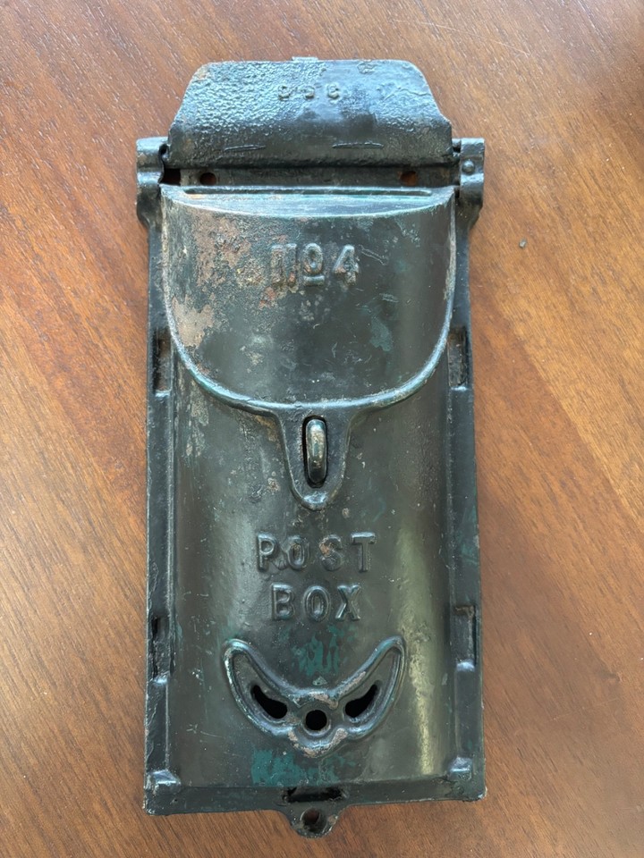 Griswold no4 Cast Iron Post Box Mailbox | eBay