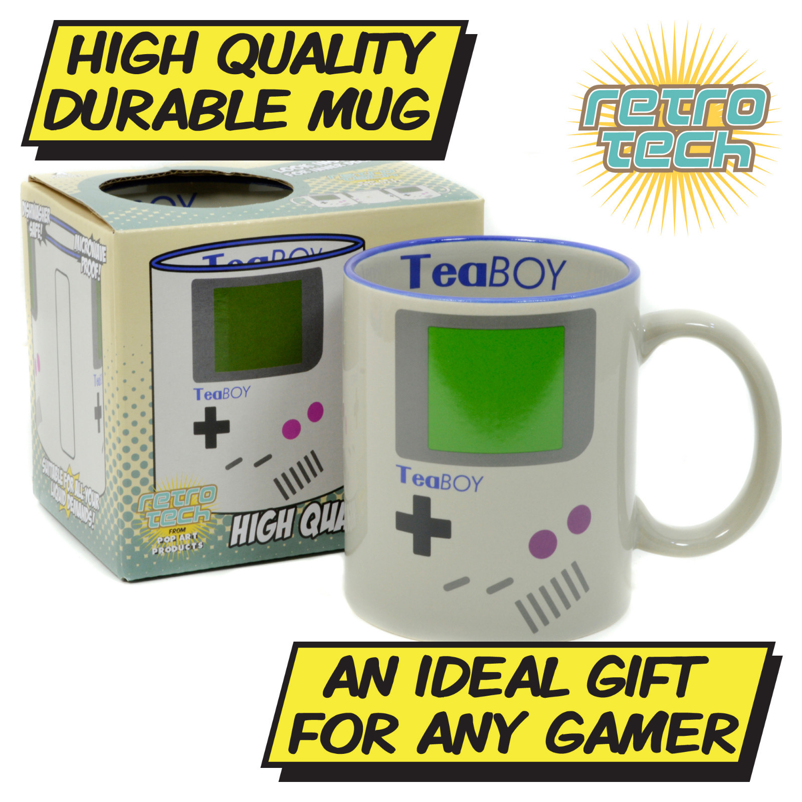 Funky Retro Mugs. Classic Toys Video Games Spectrum Tea Coffee Cup ...