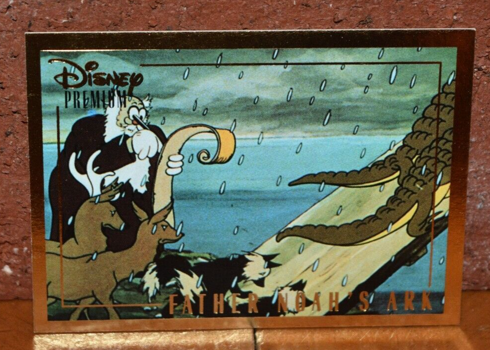 DISNEY PREMIUM TRADING CARD FATHER NOAH'S ARK 1933 | eBay