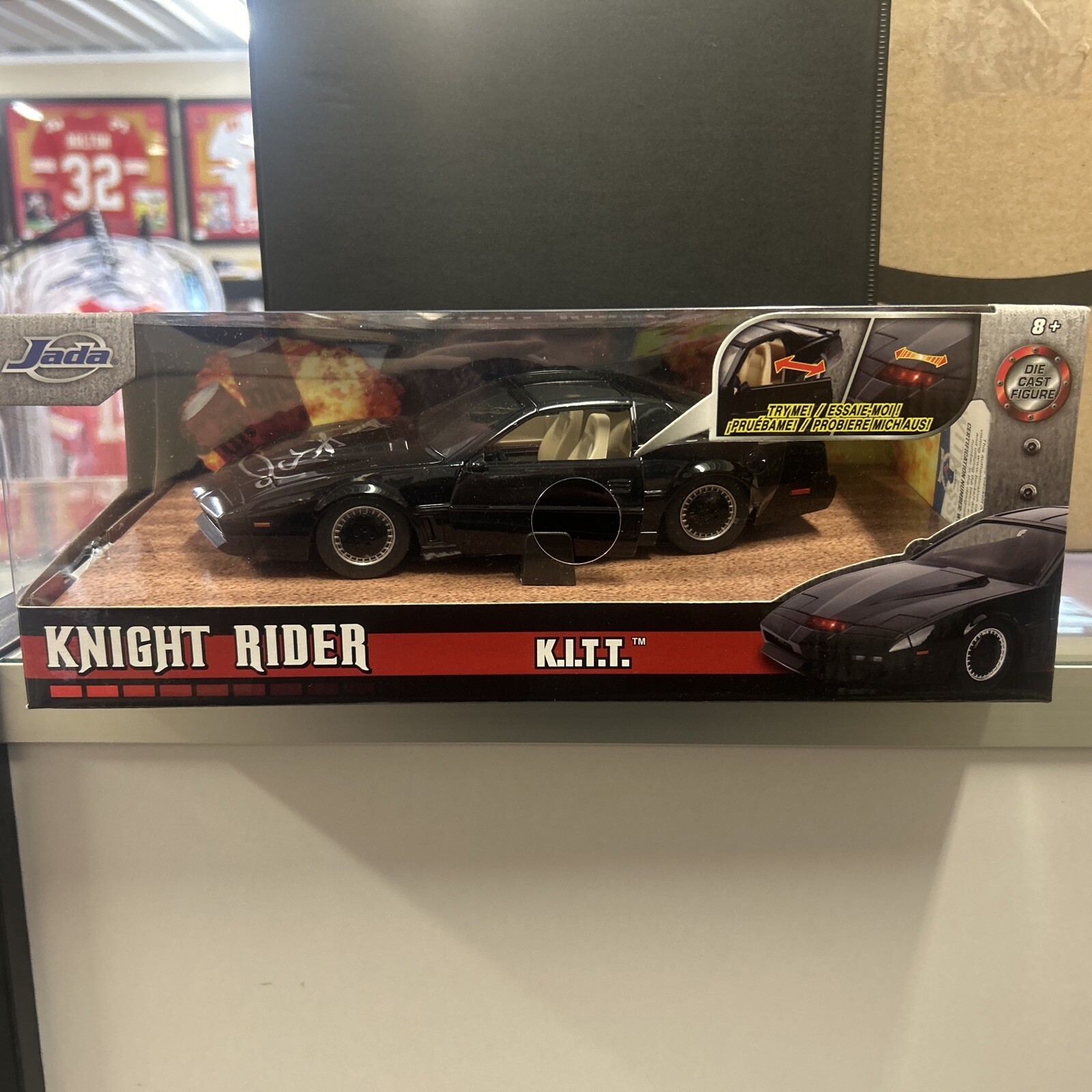 Knight Rider Diecast Car Autographed By David Hasselhoff With Beckett ...