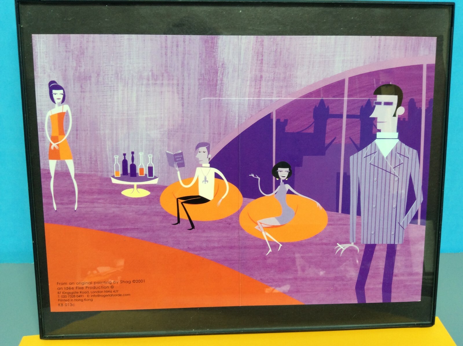 JOSH AGLE PRINT from an Original painting by Shag, 2001 | eBay