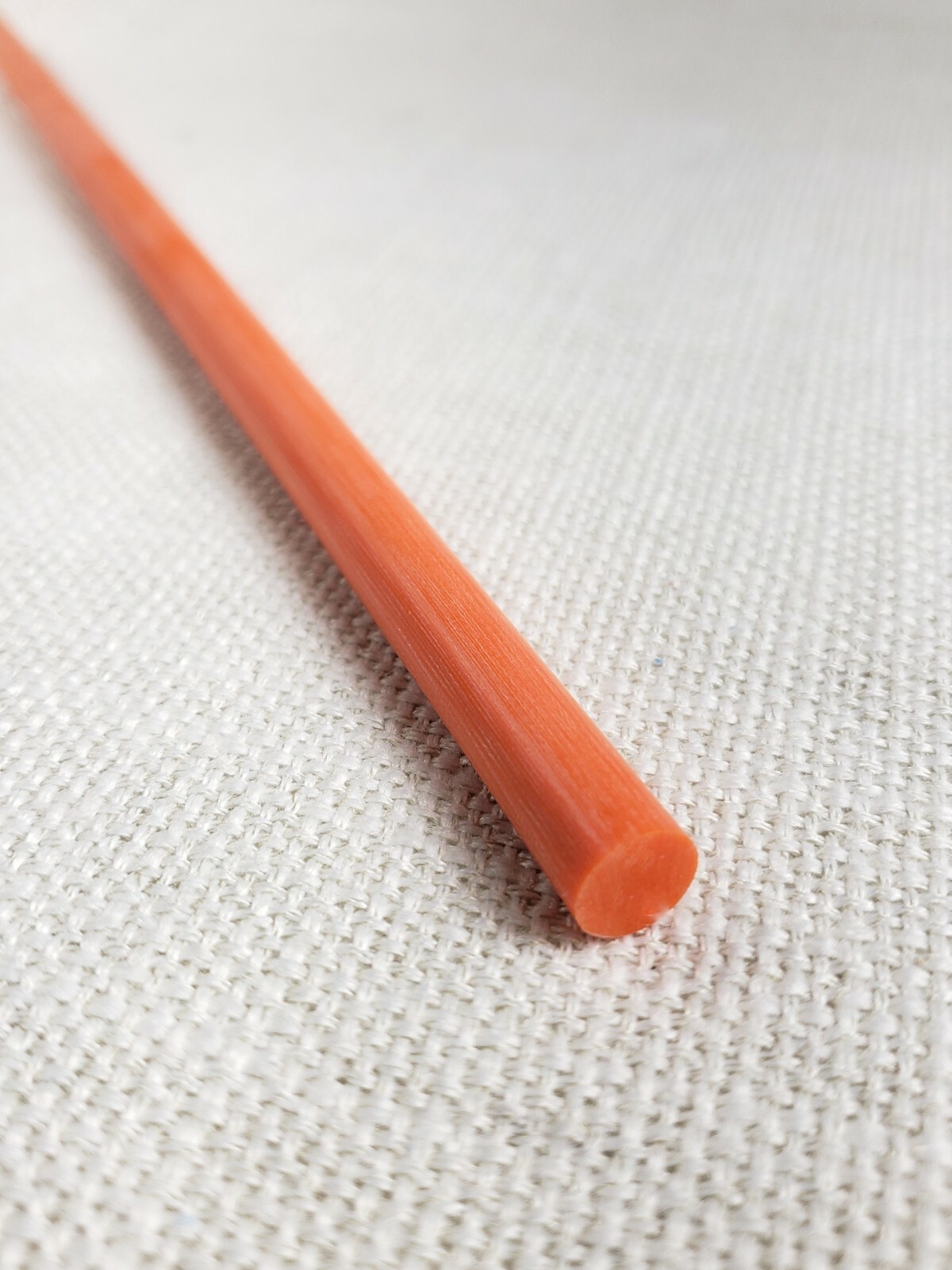 Safety Orange G10 .187" Dia. Rod x 12" Knife/Gun Handle Pins G-10/FR4 ...