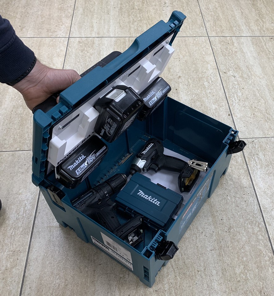 PowerRax Battery Bracket For a Makita MakPac 18v LXT Drill Impact ...