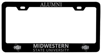 Midwestern State University Mustangs Alumni Engraved Metal License ...