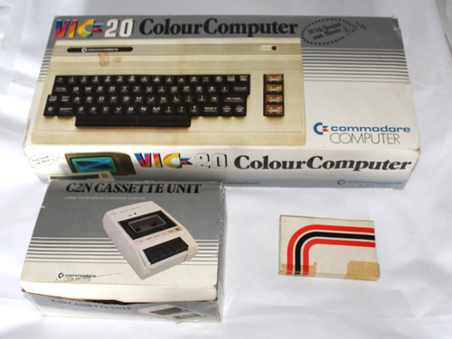 Orignal Boxed Commodore Vic 20 Console, Joystick, 16KB Ram Pack ...