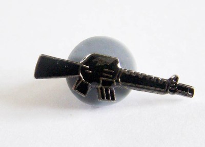 Machine Gun Novelty Push Pin Lapel Pin | eBay
