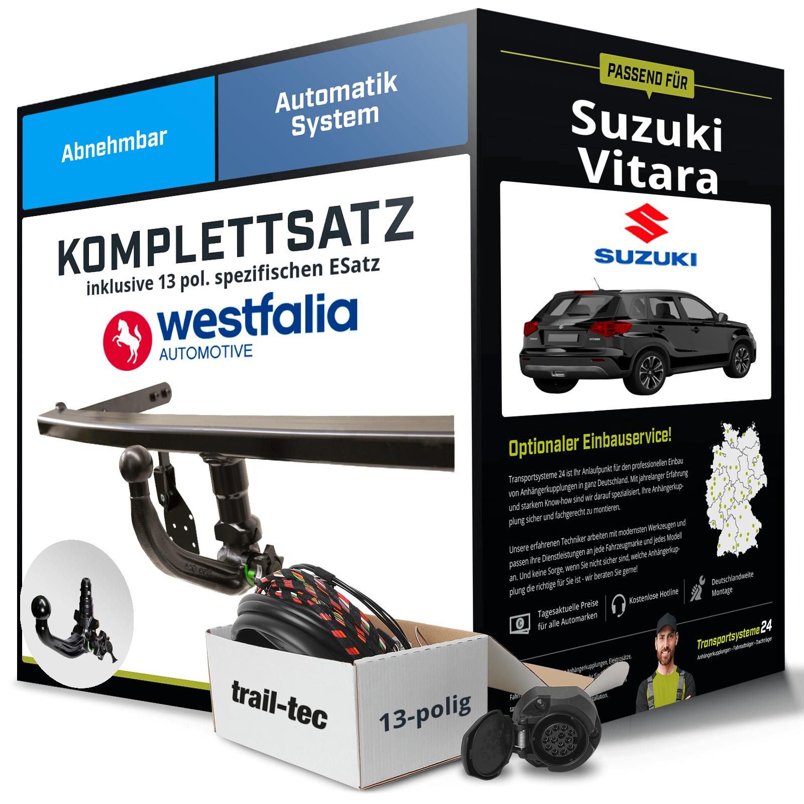 Suzuki Vitara Anhangerkupplung Anleitung
