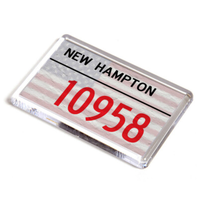 FRIDGE MAGNET - New Hampton, 10958 - US Zip Code | eBay UK