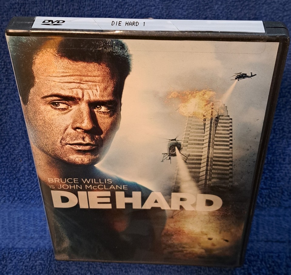 DIE HARD (1988) DVD Bruce Willis, Alan Rickman Unwrapped, Never Played ...
