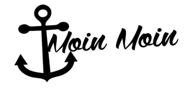 Moin Moin Anker Aufkleber Auto Sticker JDM LKW Bike Motorrad Car Tuning ...