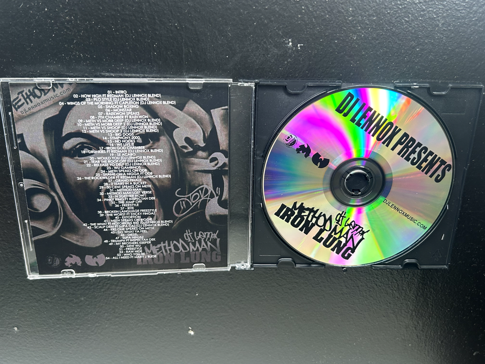 DJ LENNOX PRESENTS METHOD MAN THE IRON LUNG WU TANG NYC PROMO MIXTAPE ...