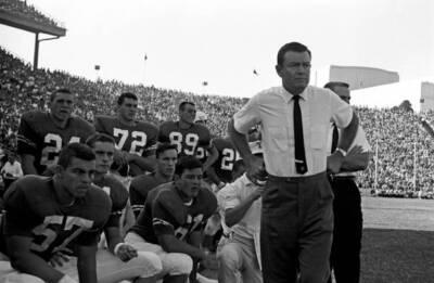 College Football Texas Coach Darrell Royal 1963 Old Photo 3 | eBay ...