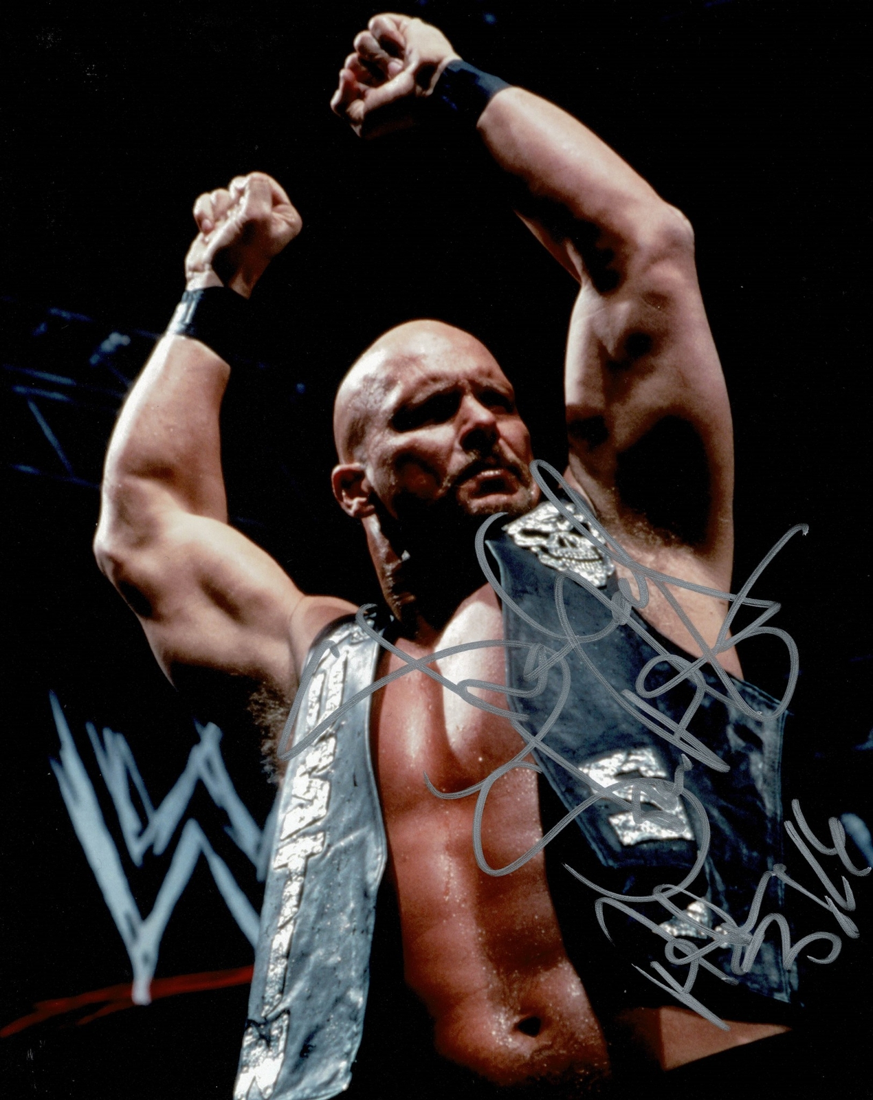 Stone Cold Steve Austin Signed 10X8 Photo WWE Genuine Autograph AFTAL ...