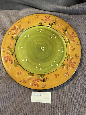 Centrum Tuscan Rose Plate | eBay