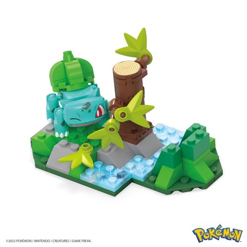 Pokémon Mega Construx Construction Set Bulbasaur's Forest Fun Mattel ...