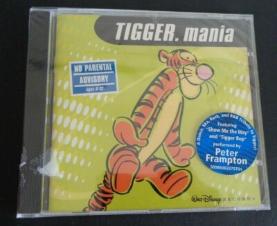 Tigger.Mania by Disney (CD, Aug-2000, Walt Disney) NEW Free Shipping ...