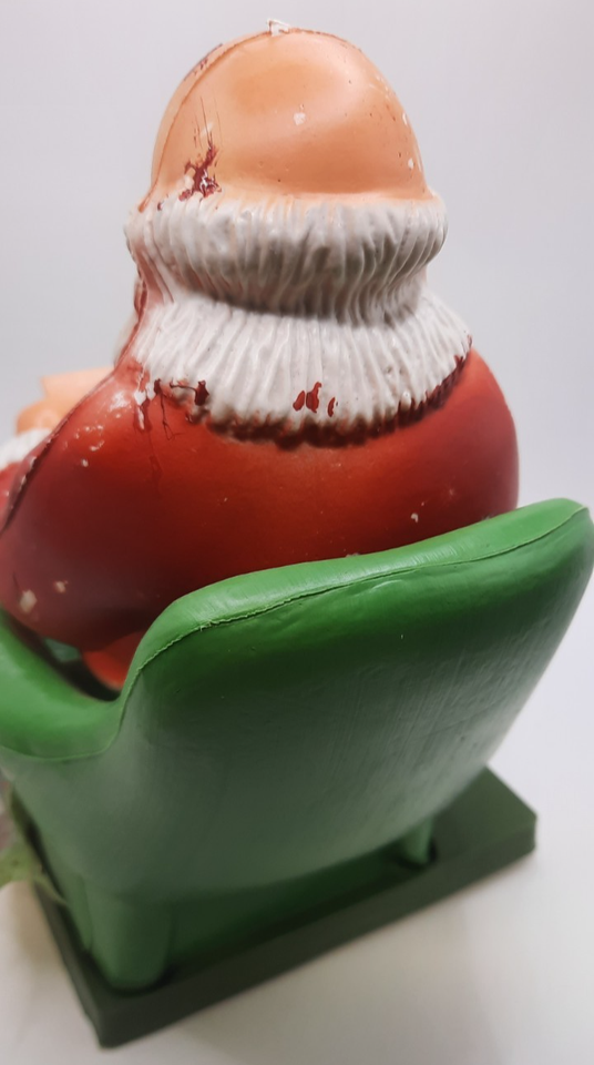 FloraBelle Tagged Christmas Santa Blow Mold for Plant/Centerpiece VTG ...
