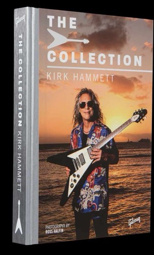 KIRK HAMMETT SIGNED THE COLLECTION GIBSON GUITAR DELUXE BOOK ...
