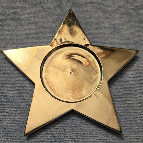 Star Candle Holder - IHI Solid Brass | eBay