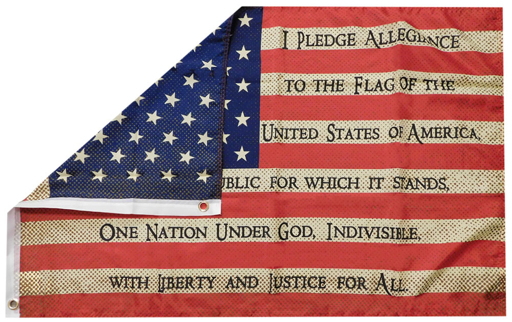 Us Flag Pledge Allegiance To Pledge Of Allegiance