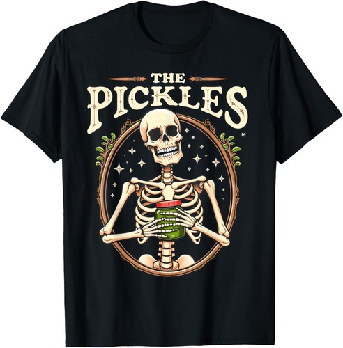 The Pickles Skeleton Tarot Card Halloween Spooky T-Shirt | eBay