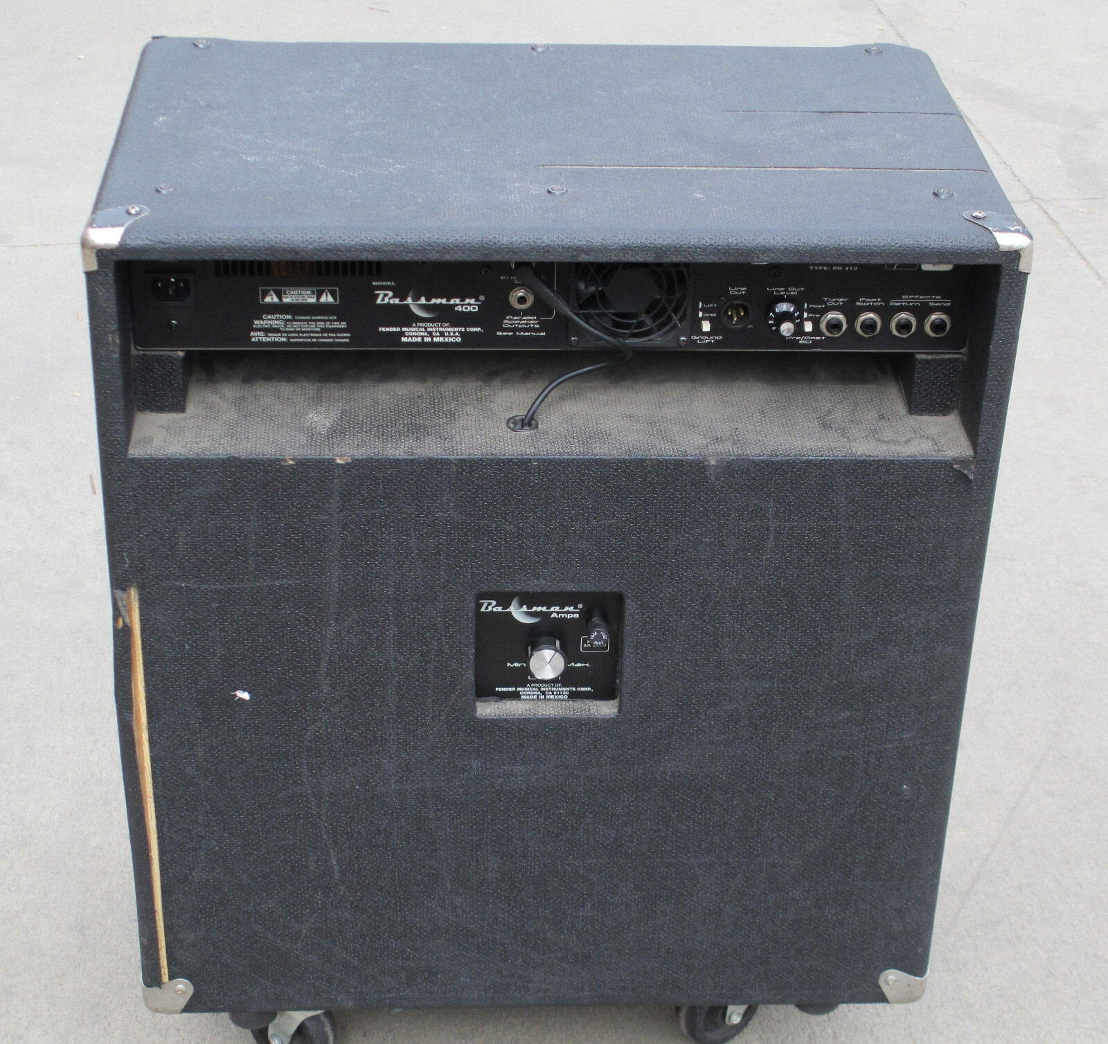 Fender Bassman 400 2x10 Bass Amp / Speaker Combo | eBay