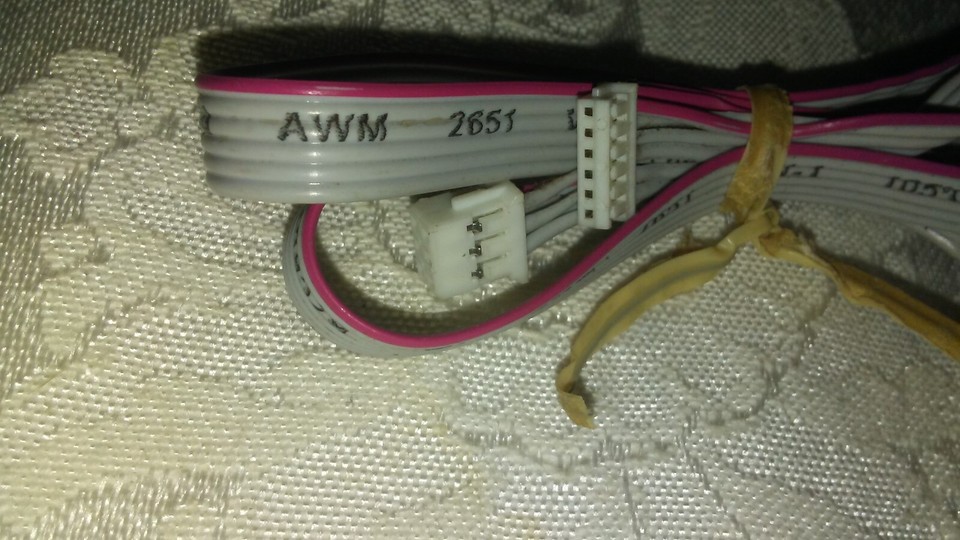 Computer 6 Pin Ribbon Cable Wire VEGA, E189529 AWM 2651, 300V 28AWG | eBay