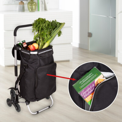 Einkaufstrolley Treppensteiger Hackenporsche Kühlfach klappbar ...