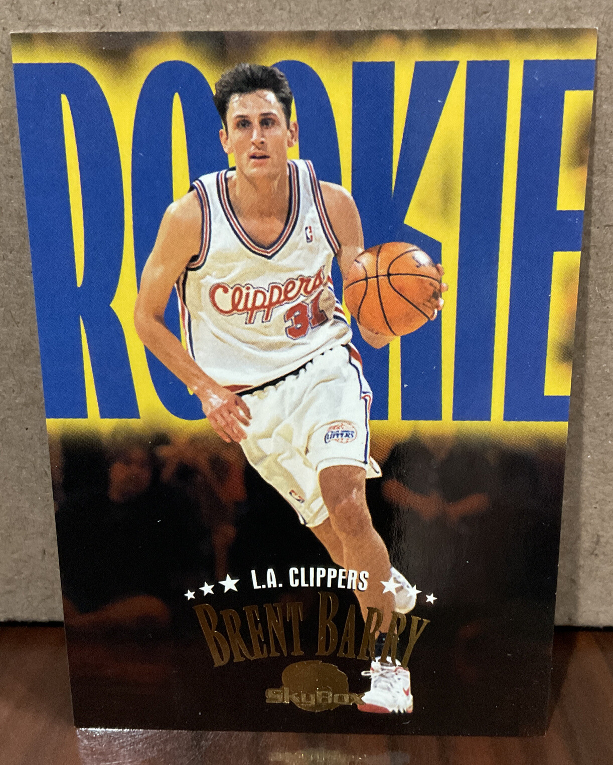 BRENT BARRY 1996 SKYBOX ROOKIE CARD #229 - CLIPPERS | eBay