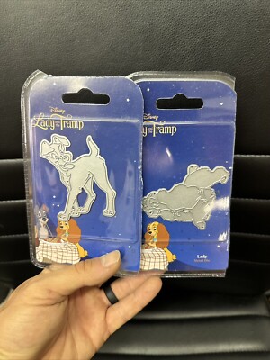 Disney Metal Die Cut Emboss Tool Lady and the Tramp Metal Die RARE (2 ...