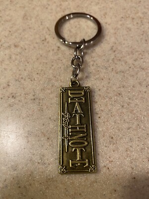 Death Note Metal Keychain! US SELLER!! On Sale For A Limited Time! Only ...