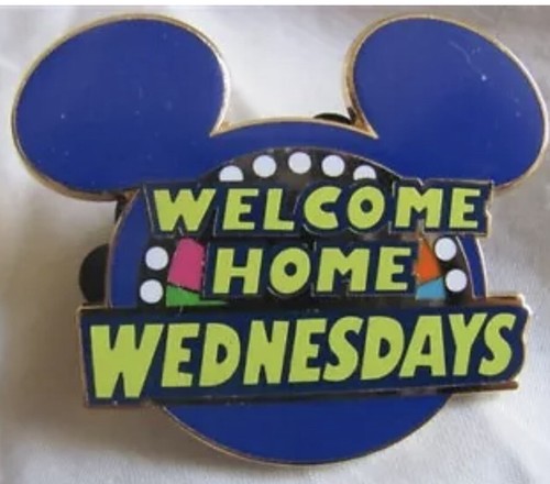 Welcome Home Wednesday Blue Mickey Icon Disney Vacation Club WDW 2010 ...