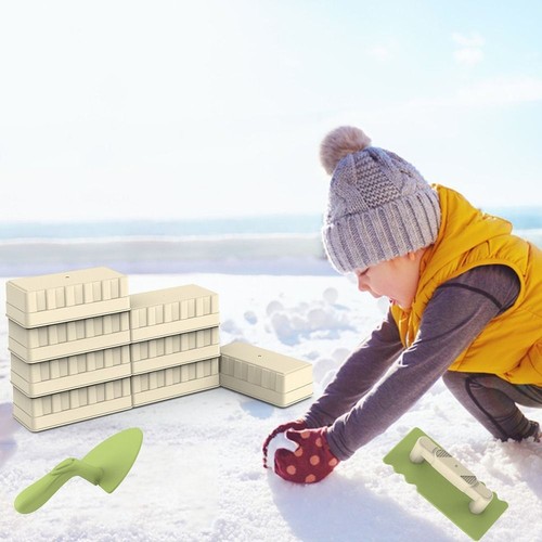 Sandbox Castle Scraper Shovel Brick Mold Digging Sand Kit Beach Toys ...
