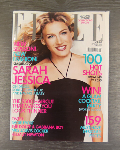ELLE Magazine: September 2002 - Sarah Jessica Parker | eBay
