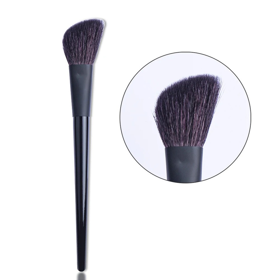 1pcs Sickle Contour Brush High Quality Soft Goat Hair Face Contour ...