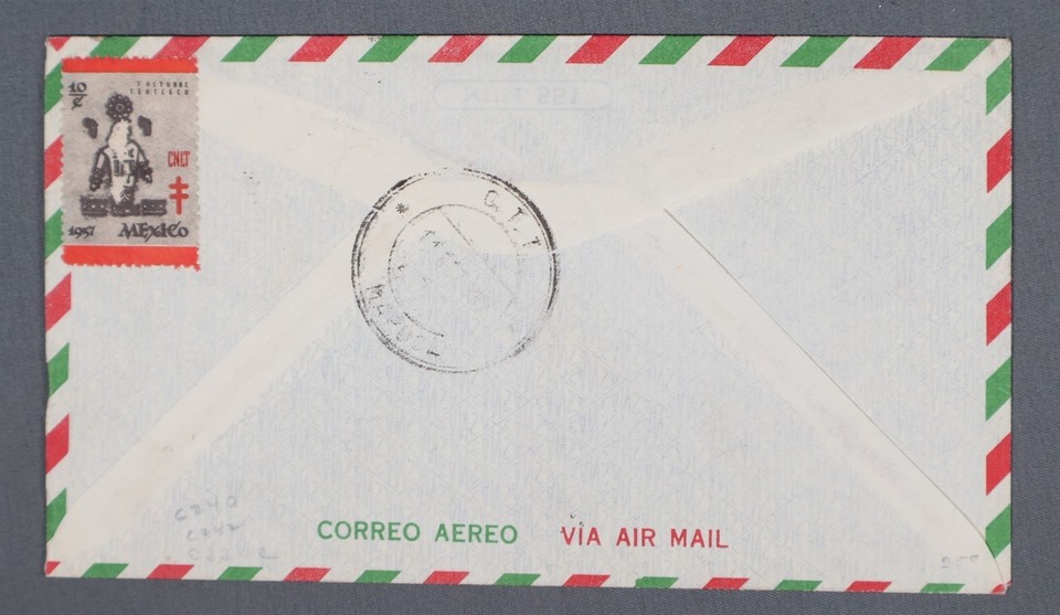 MayfairStamps Mexico to Dular India Air Mail Cover aat_98163 | eBay