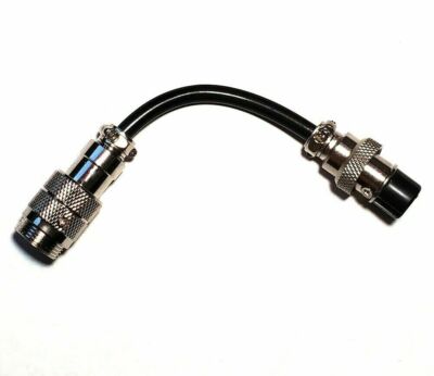 4-Pin ASTATIC/COBRA MIC to 8-Pin ICOM TRX (incl.IC-7300) Adapter HS ...