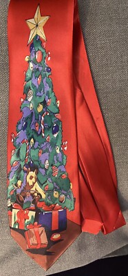 Christmas Tree with Presents Necktie | eBay