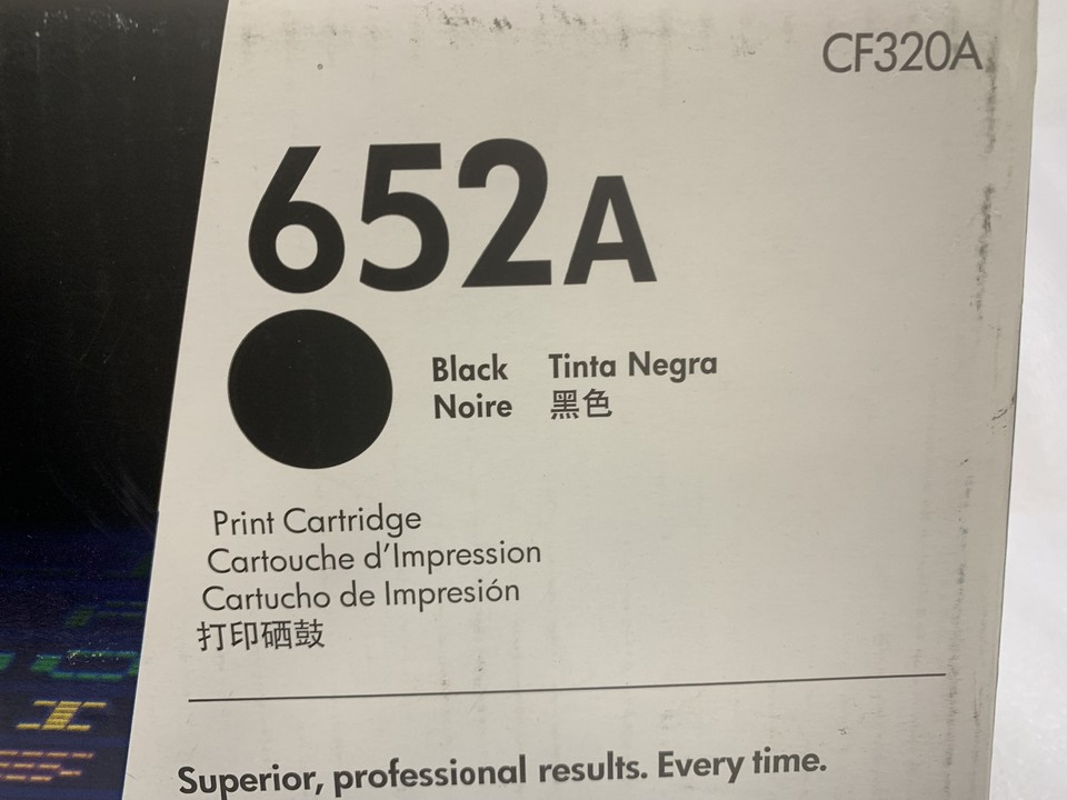 Genuine HP 652A Black CF320A Print Toner Cartridge For M651, MFP M680 ...