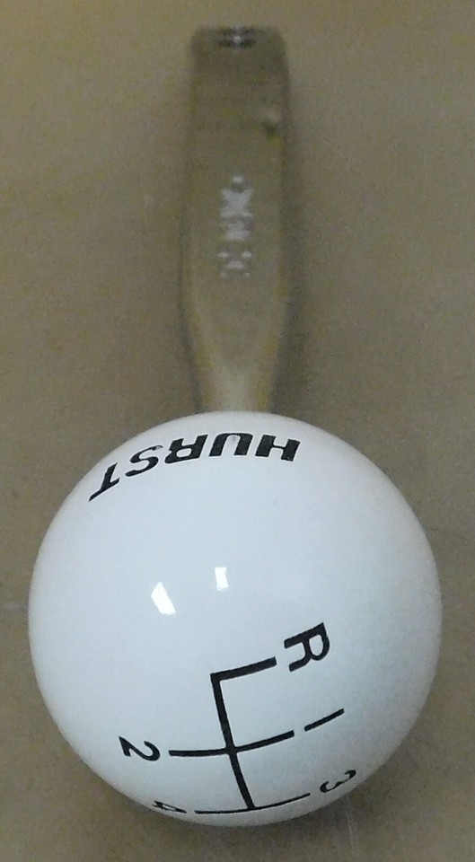 "Hurst 538-7991 Shifter Handle 3/8-16 10"" Long 1.20 Offset 4 Speed ...