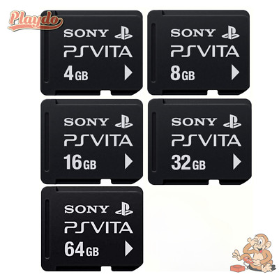 PS Vita Memory Card Sony Official 64GB 32GB 16GB 8GB 4GB For ...