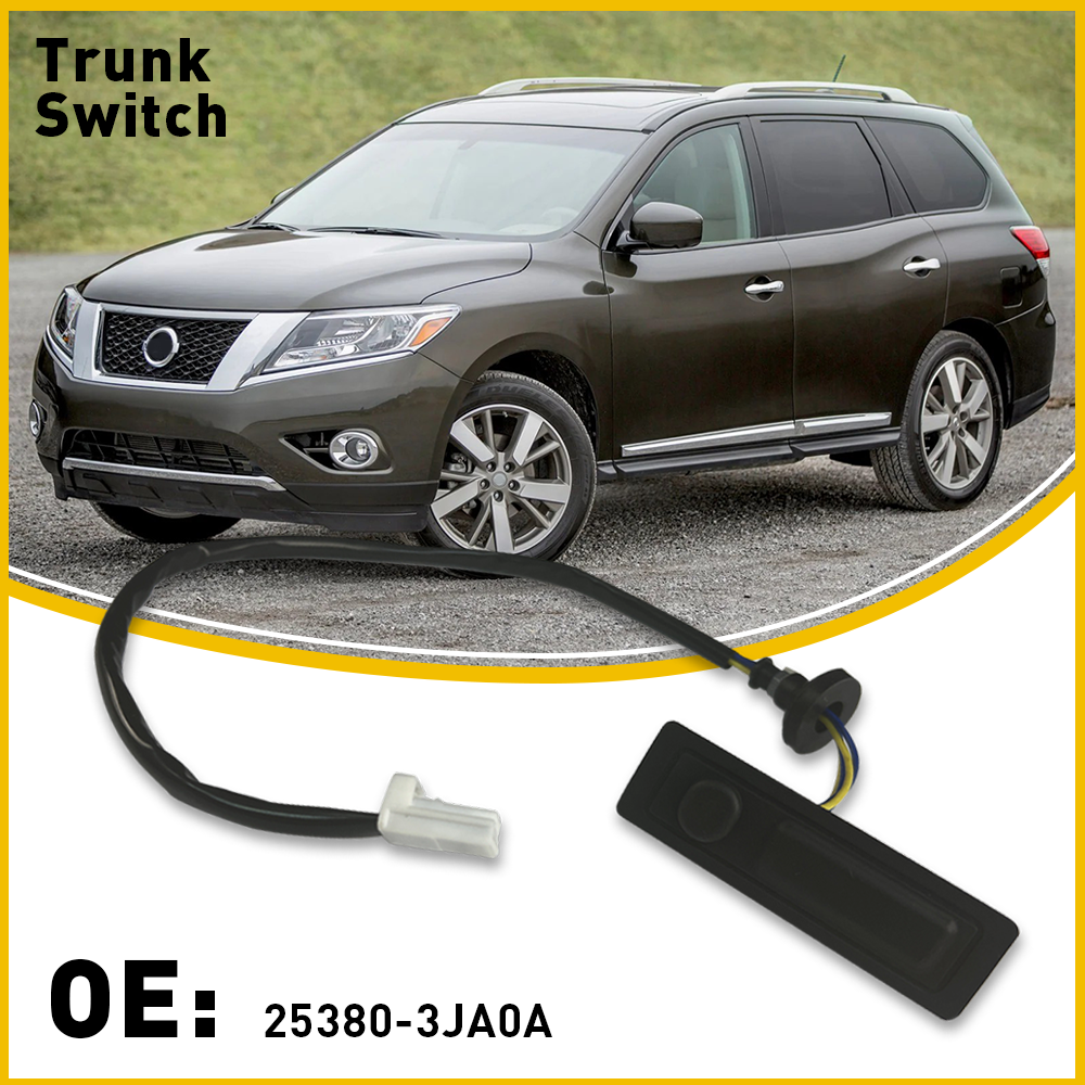 Latch Release Button for 2013-2019 Nissan Pathfinder Trunk Hatch ...