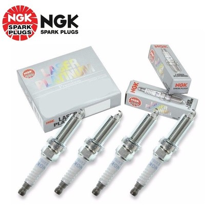 For 4 pc 4 x NGK Laser Platinum Pre-Gapped Spark Plugs 5118 PLZKAR6A-11 ...
