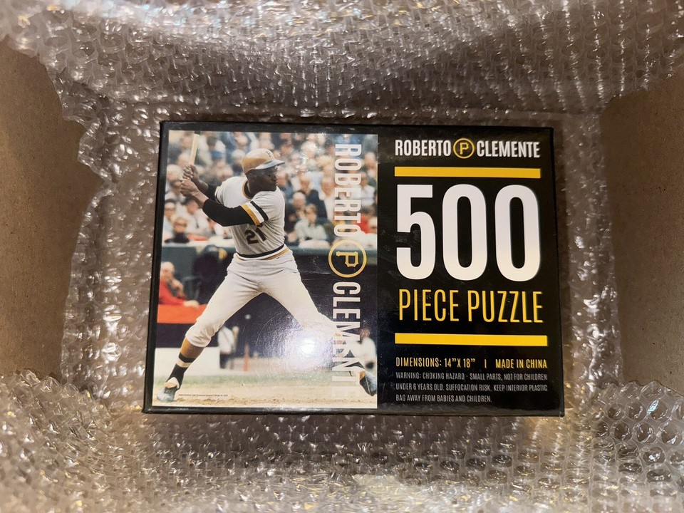 Sealed Pittsburgh Pirates Pirates Roberto Clemente 500 Piece Baseball ...